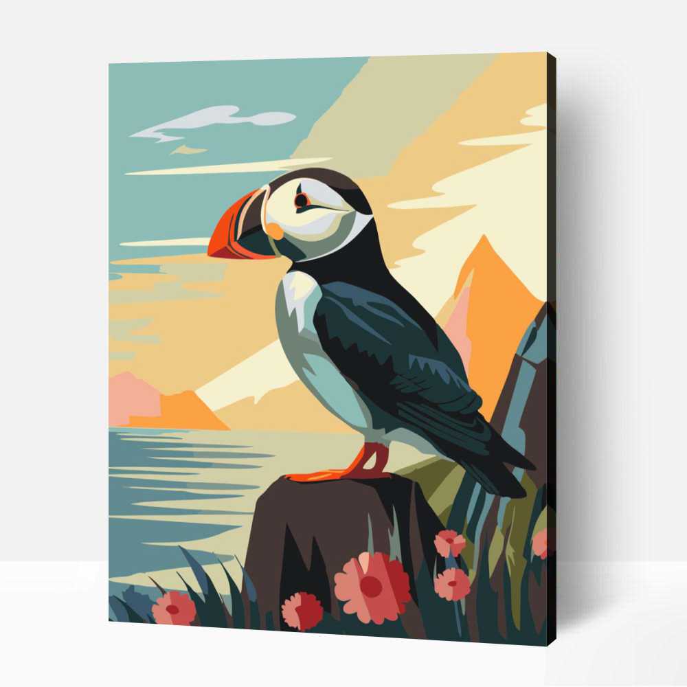 Izland számfestők ⋆ gyönyörű kifestők a sarki fényről, fagyos tájakról